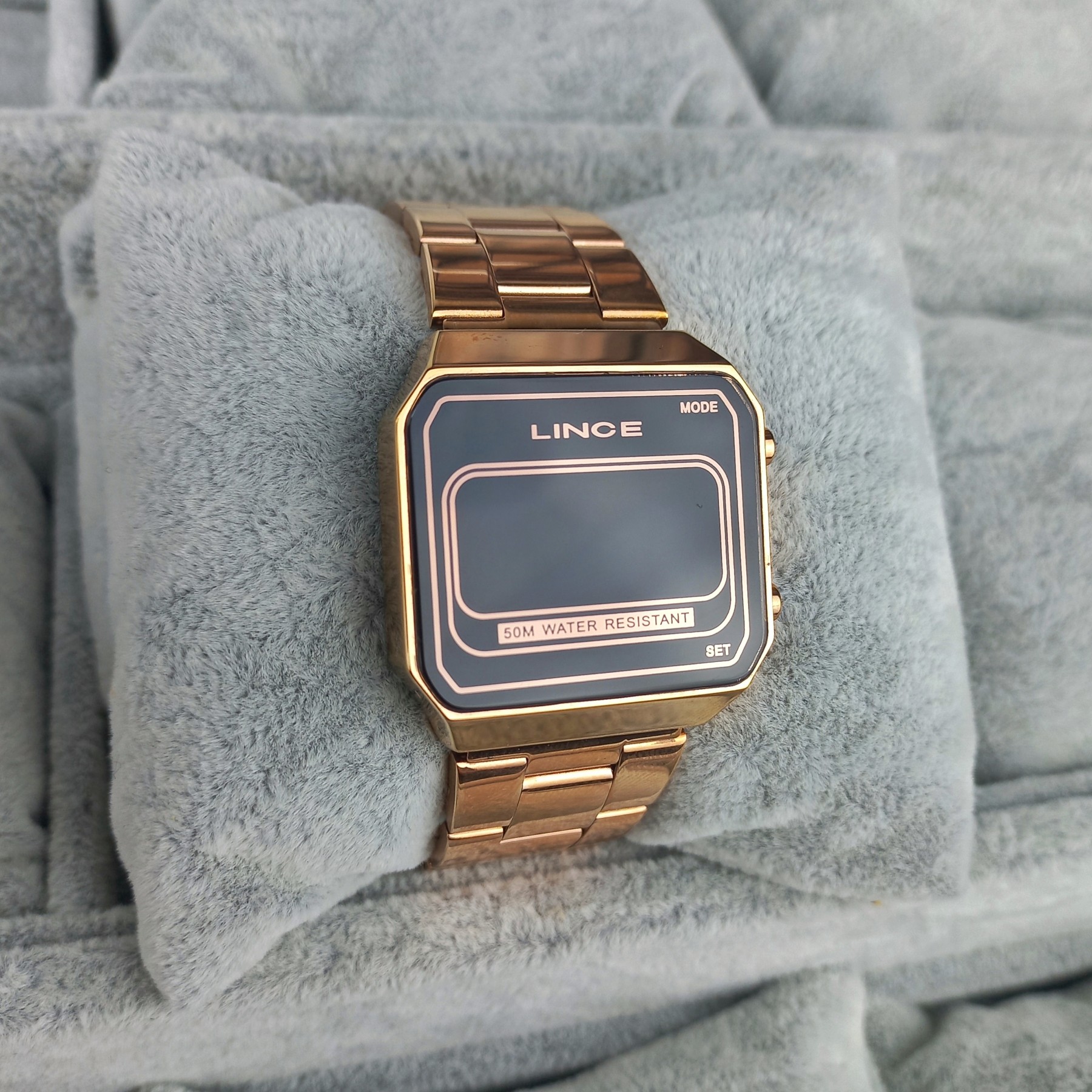 Relógio Digital Rose Lince